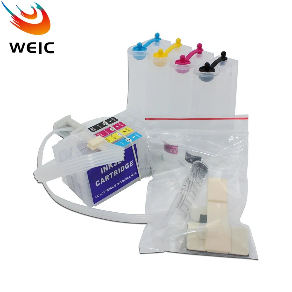 Система СНПЧ T40D без чипа для принтера Epson SureColor T3100 T5100