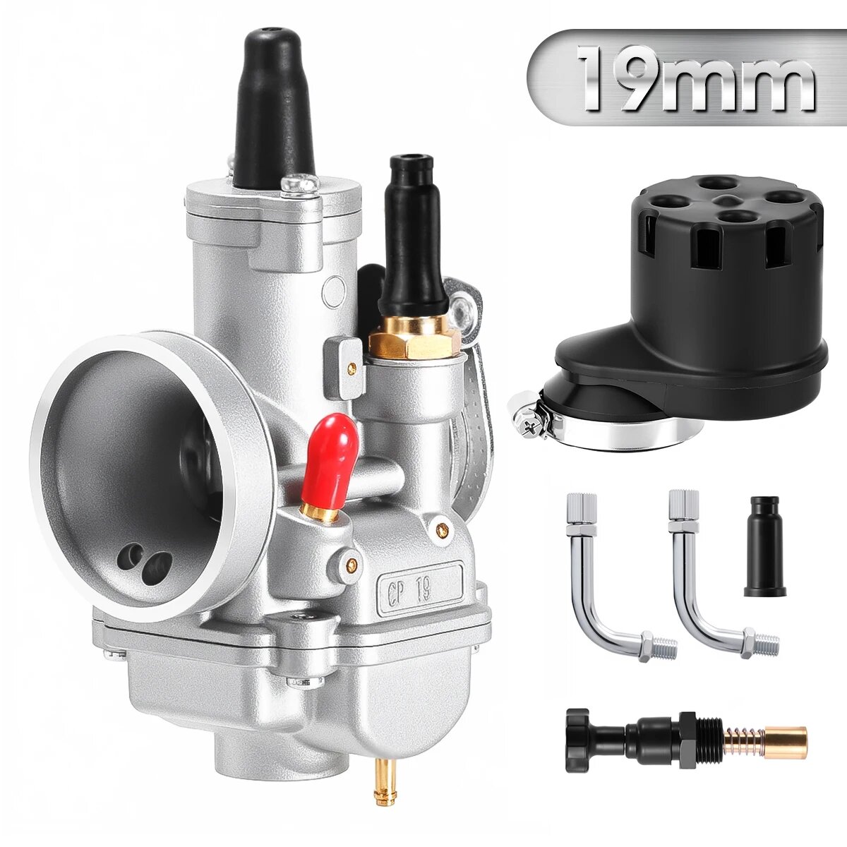 ZSDTRP Мотоцикл Polini CP 15/17,5/19/21/23/24 мм Карбюратор в сборе для скутера, мопеда, карбюратора