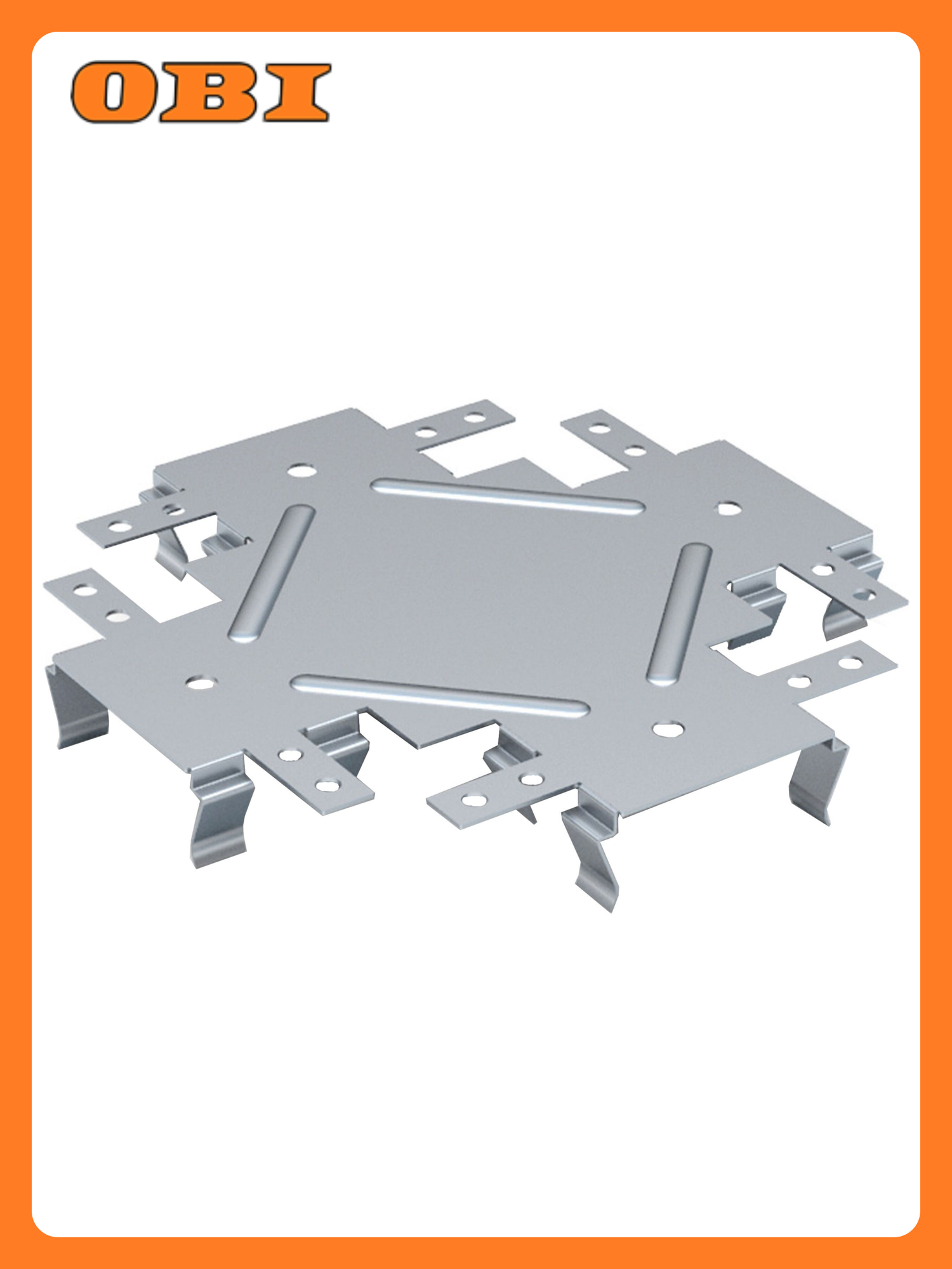 Соединитель KNAUF, одноуровневый, алюминий, серебристый, 148x56x0,9 мм