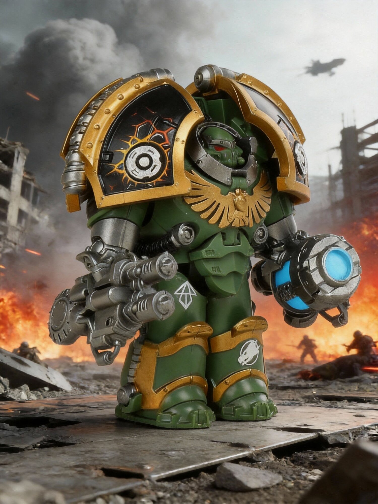 Дредноут в Сатурнианской Броне / 30K Age of Darkness: Saturnine Dreadnought