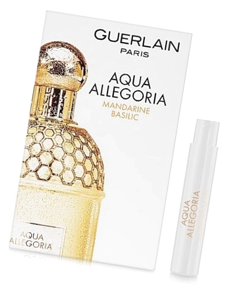 Guerlain Aqua Allegoria Mandarine Basilic туалетная вода 1 мл сэмпл - Герлен Мандарин и Базилик для женщин