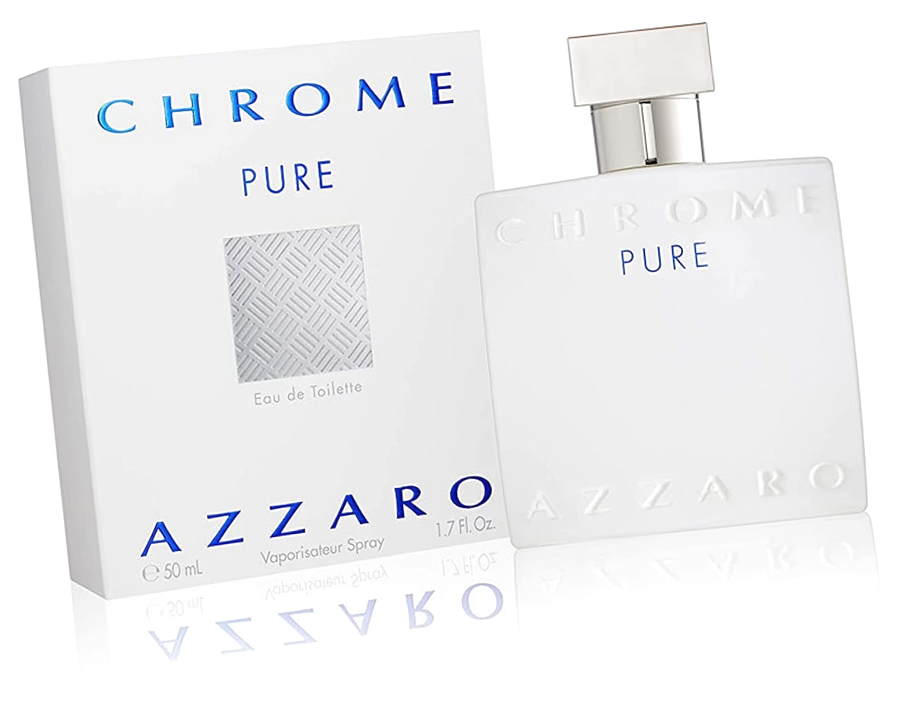 Azzaro Chrome Pure парфюм мужской 50 мл - Азаро Хром Пур туалетная вода