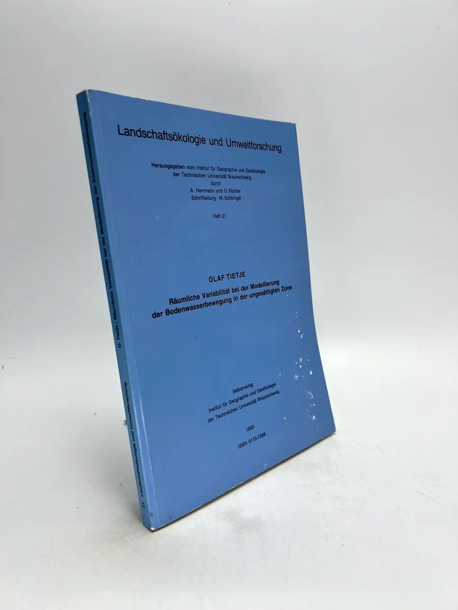 Räumliche Variabilität bei der Modellierung der Bodenwasserb