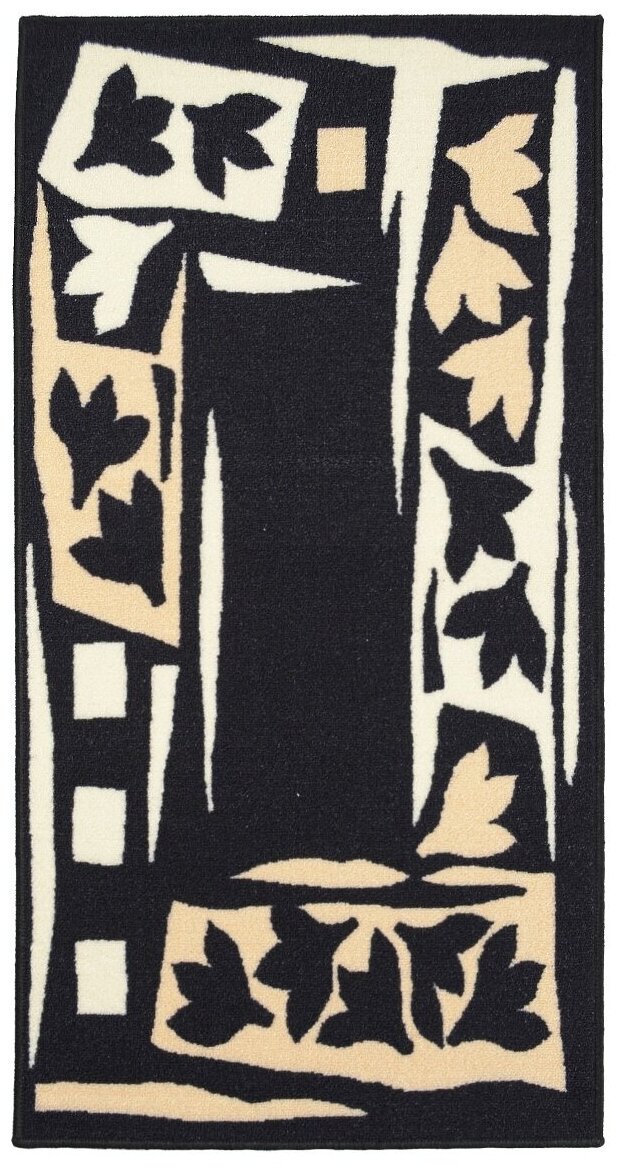 Коврик на резиновой основе Розетта Стронг Бэк 115х57 см/ 60721-98