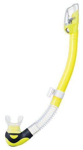 Tusa Трубка Hyperdry Elite II прозрачный силикон, FY