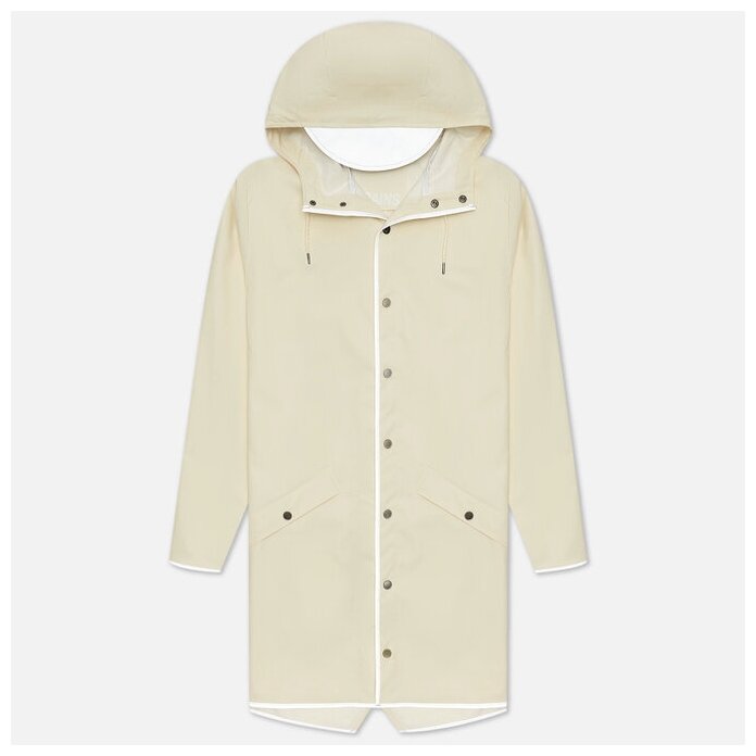 Купить Мужская куртка дождевик RAINS Reflective Long Hooded белый за ...