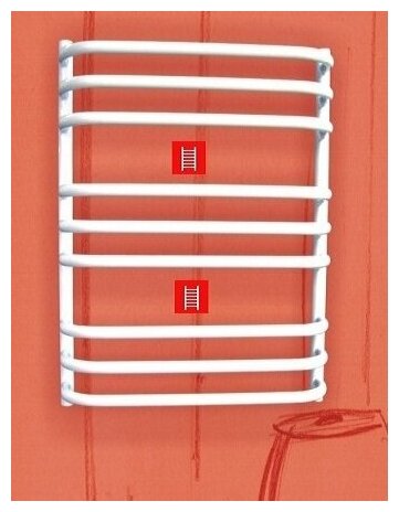 Джокер S2-104 100x40 (см) Полотенцесушитель водяной Хром