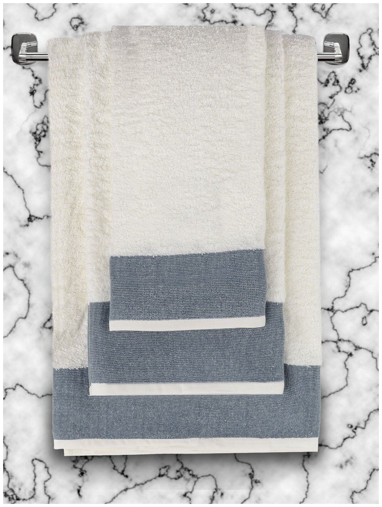 Полотенце Sofi De Marko Alfred, 50x90 см, хлопок 100%, жаккардовое, Турция