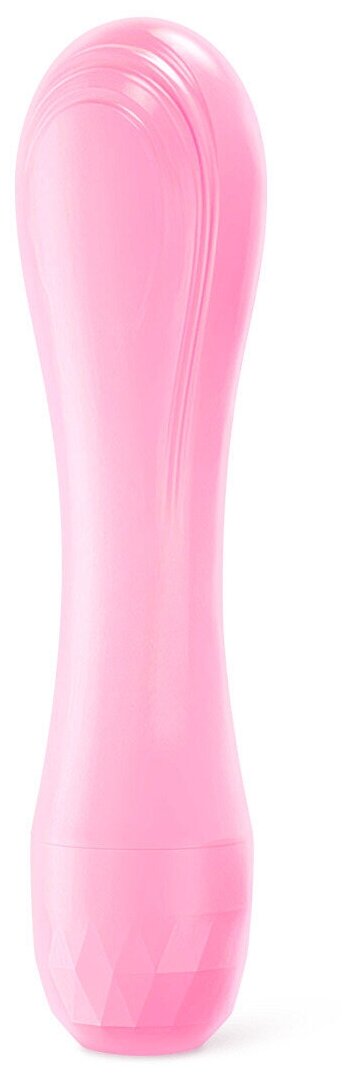 Вибратор Happy Wand, влагостойкий, 2 режима, встроенный пульт, силикон, розовый