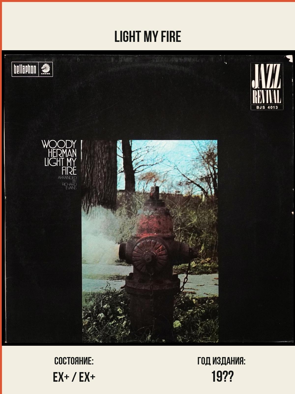 Виниловая пластинка Bellaphon Woody Herman – Light My Fire