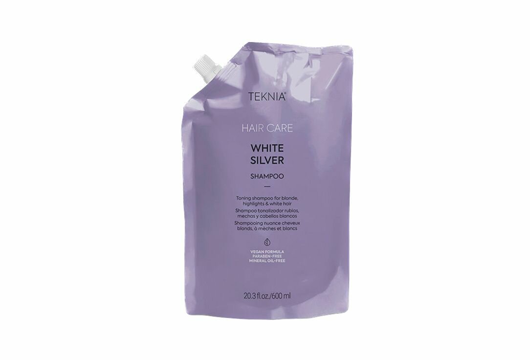 LAKME Тонирующий шампунь для нейтрализации желтого оттенка White Silver