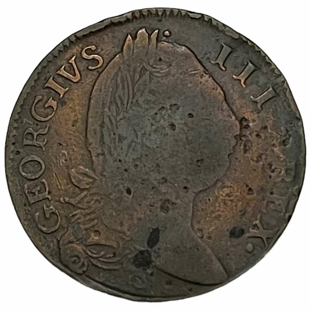 Ирландия 1/2 пенни 1781 г.