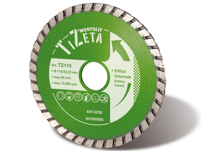 Турбированный алмазный диск TZ115