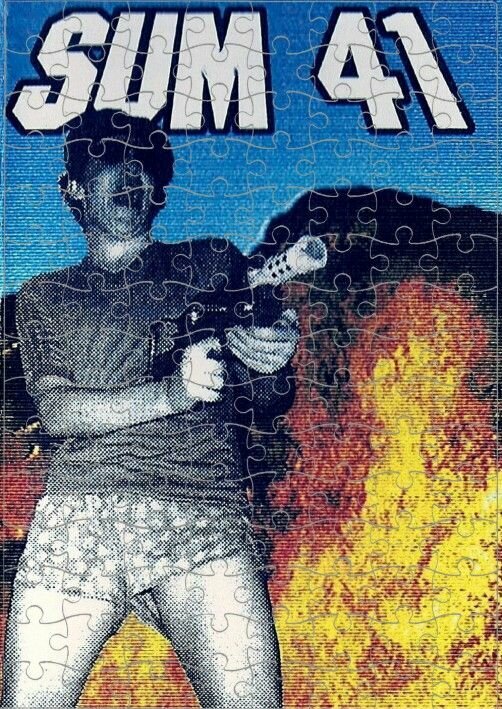 Пазл Sum 41, Сам 41 №1, А4