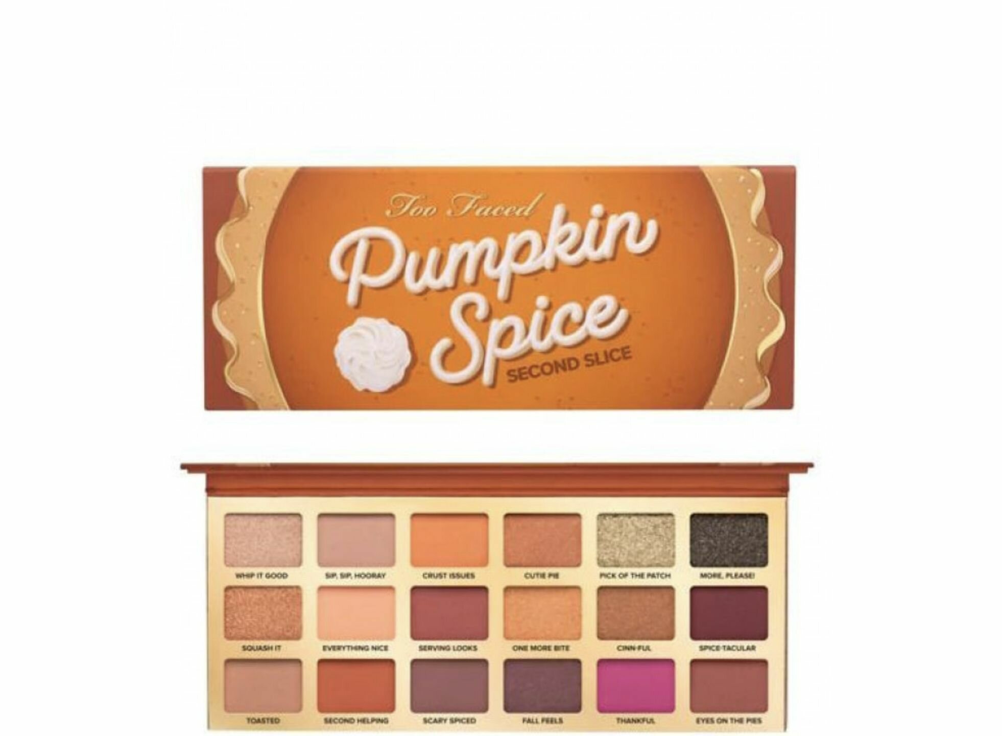 Too Faced Палетка теней для век PUMPKIN SPICE SECOND SLICE