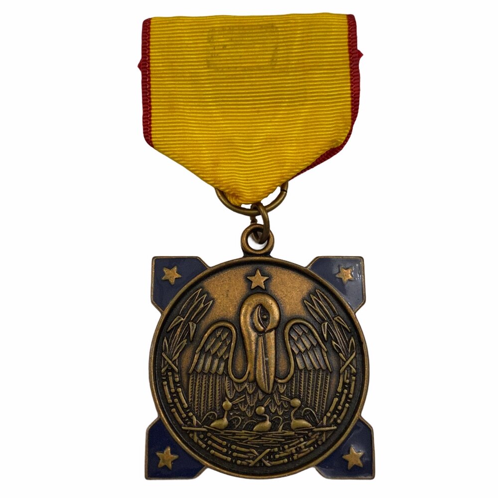 США, медаль "За отличную службу в национальной гвардии штата Луизиана"