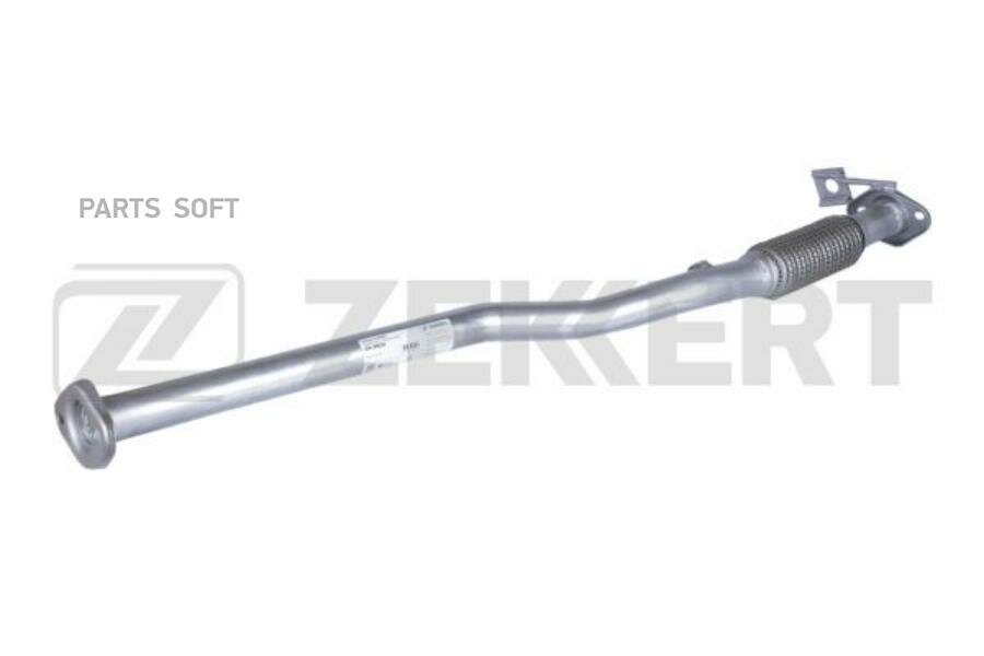 Труба приемная Hyundai Accent II 99- с отверстием под датчик Zekkert арт. ga-3003a