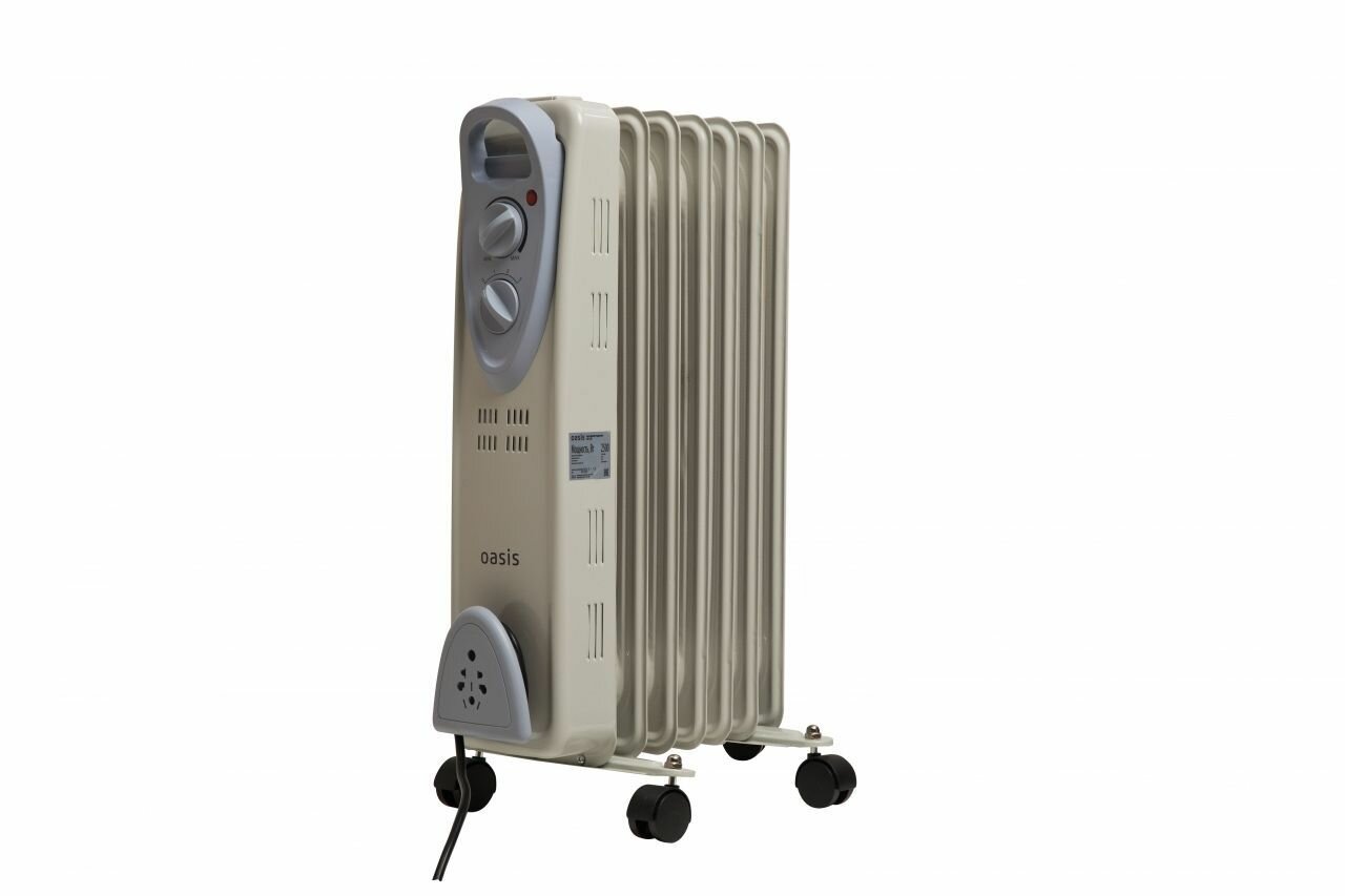 Масляный радиатор "Оазис" US-15 , 7 секций, 1,5 кВт