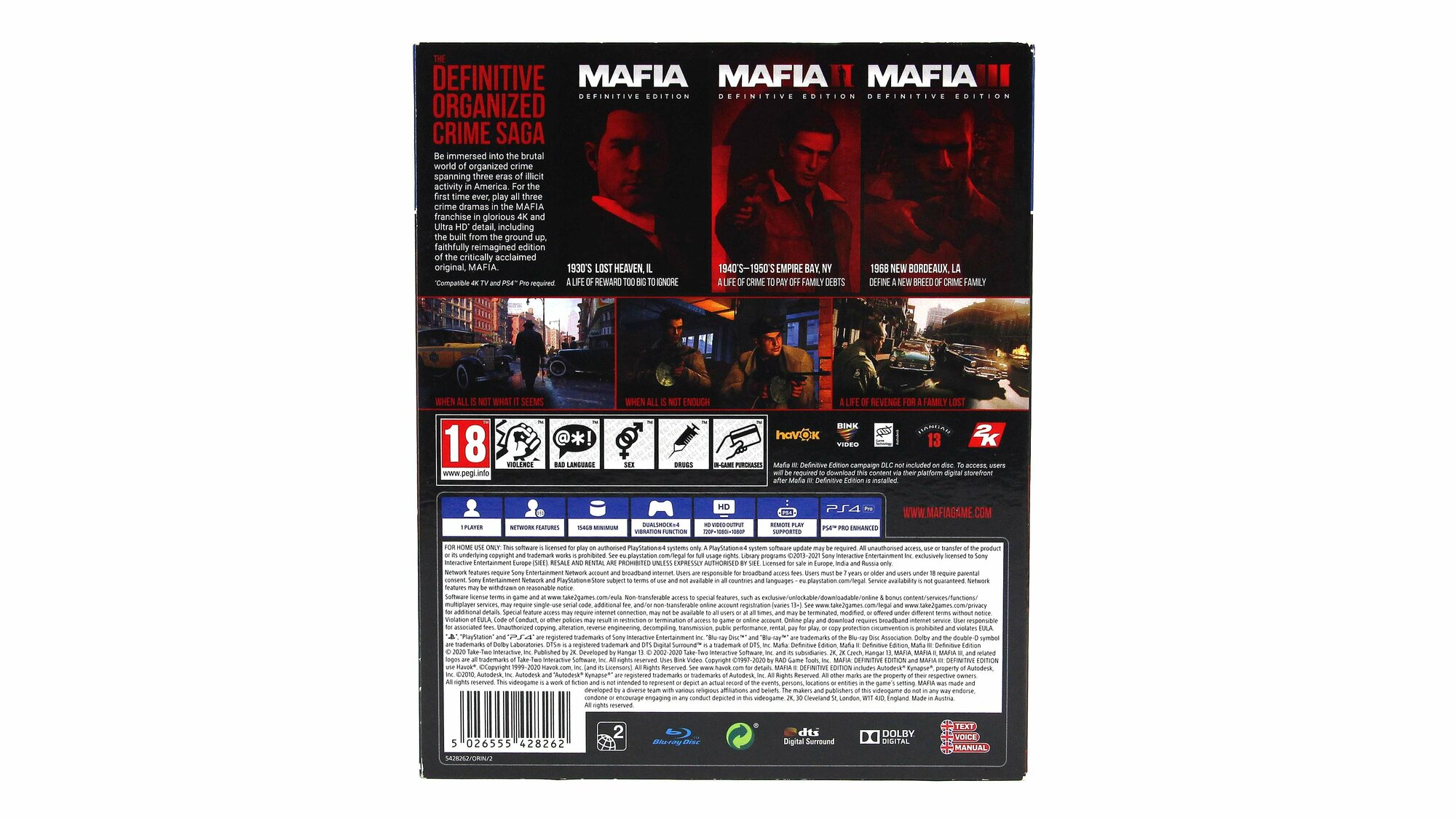 Mafia Trilogy (PS4/PS5, RU) — фото 1