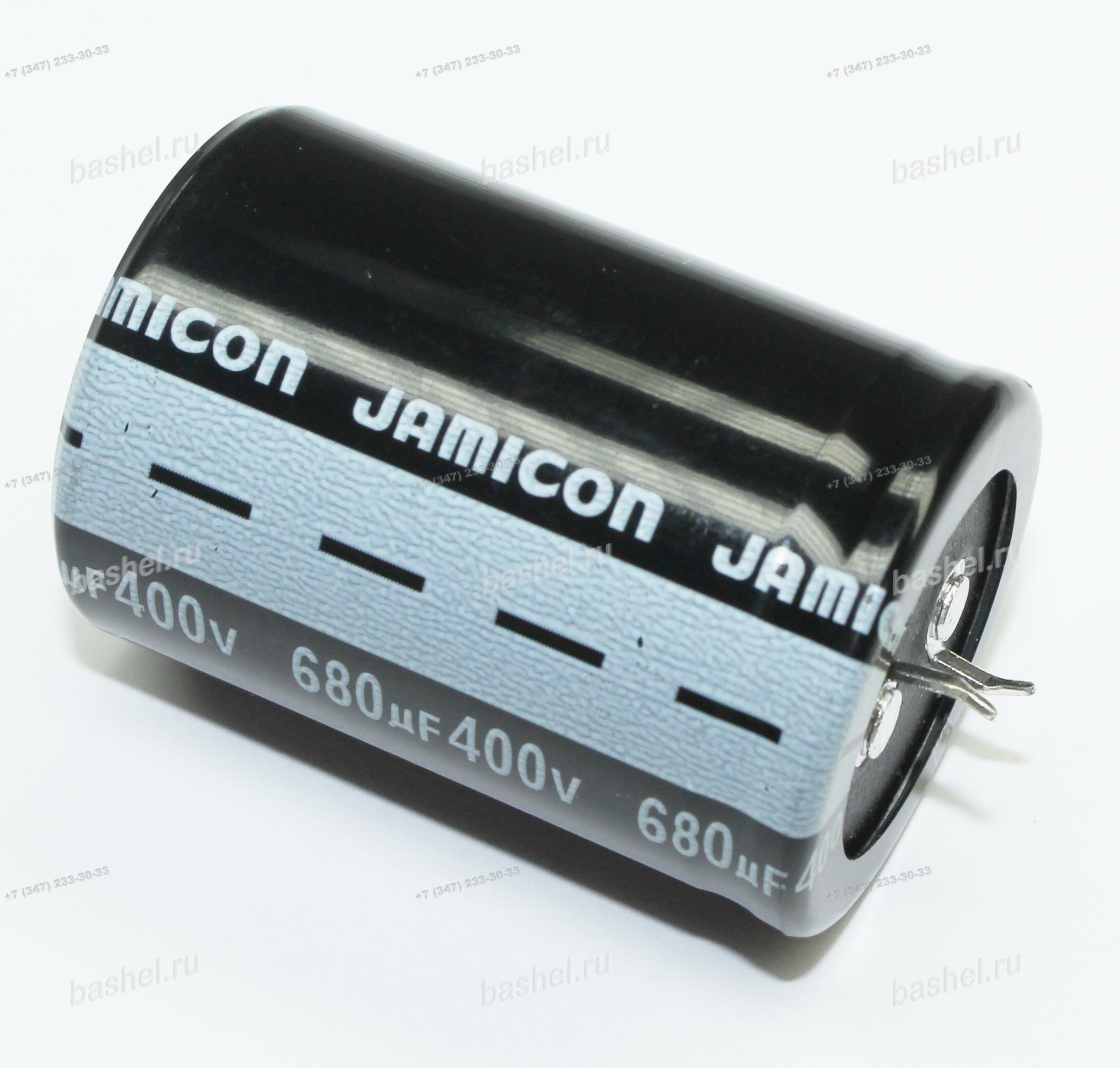 ECAP 680 мкФ / 400 В 35x50 LS, Конденсатор электролитический, JAMICON