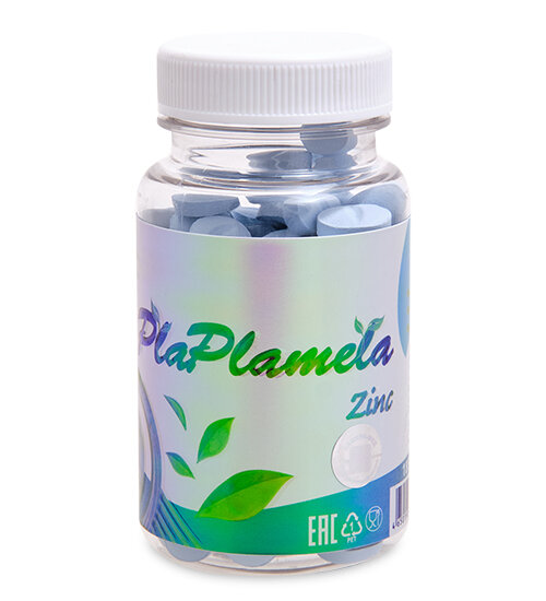 PlaPlamela Цинк, 120 таб.