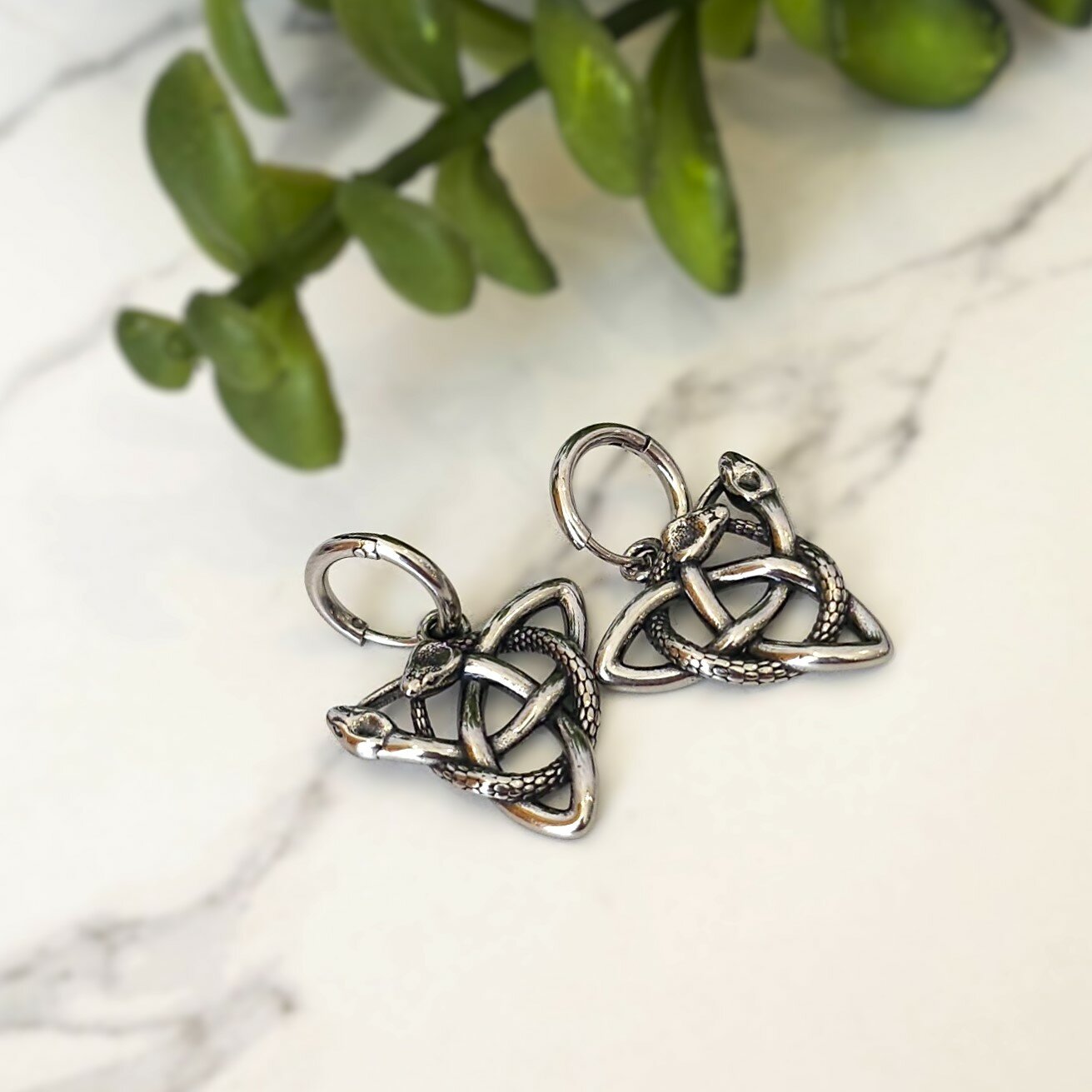 Комплект серег, славянский оберег