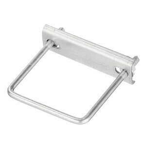 Крепление сетки/секции заборной к столбам 60х60 мм оцинкованное (9 шт.)