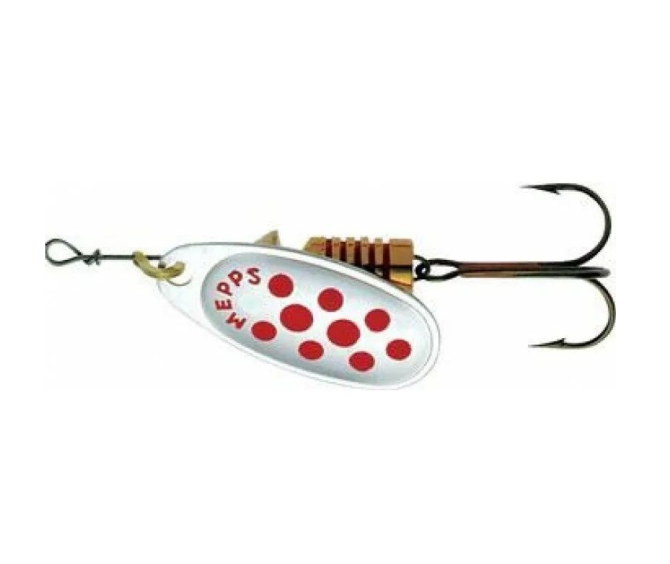 Вращающая блесна из латуни Mepps Comet PTS №5 11г- Rouges AG, 90mm