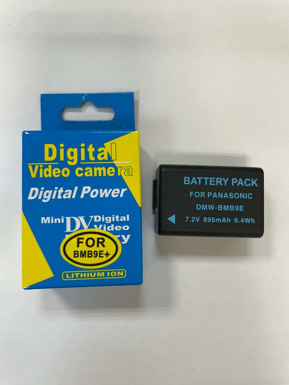 Аккумулятор digital DMW-BMB9E для Panasonic