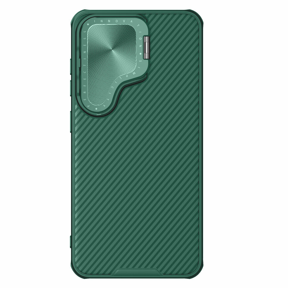 Накладка Nillkin Cam Shield Prop пластиковая для Samsung Galaxy S24 Green (зеленая)