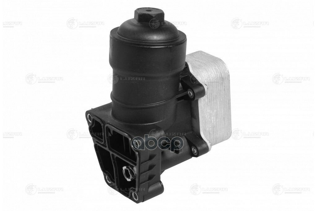 Кулер масл. в сборе (теплообменник) VW TIGUAN (08-)/TRANSPORTER (10-) 1.6D/2.0D 03L115389C LUZAR арт. LOc1809