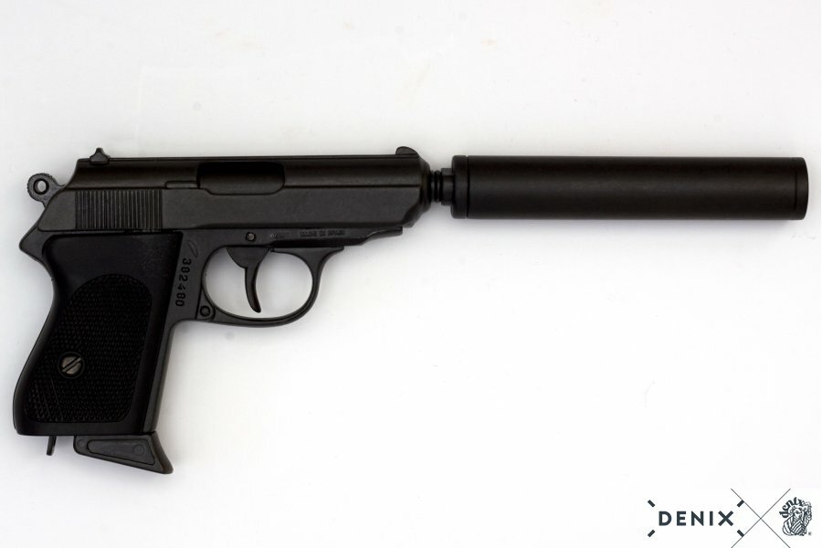 "Ваффен" - пистолет с глушителем из Германии