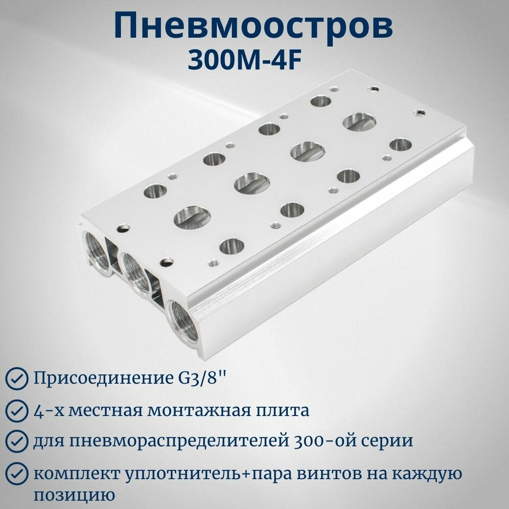 Плита монтажная 300M-4F