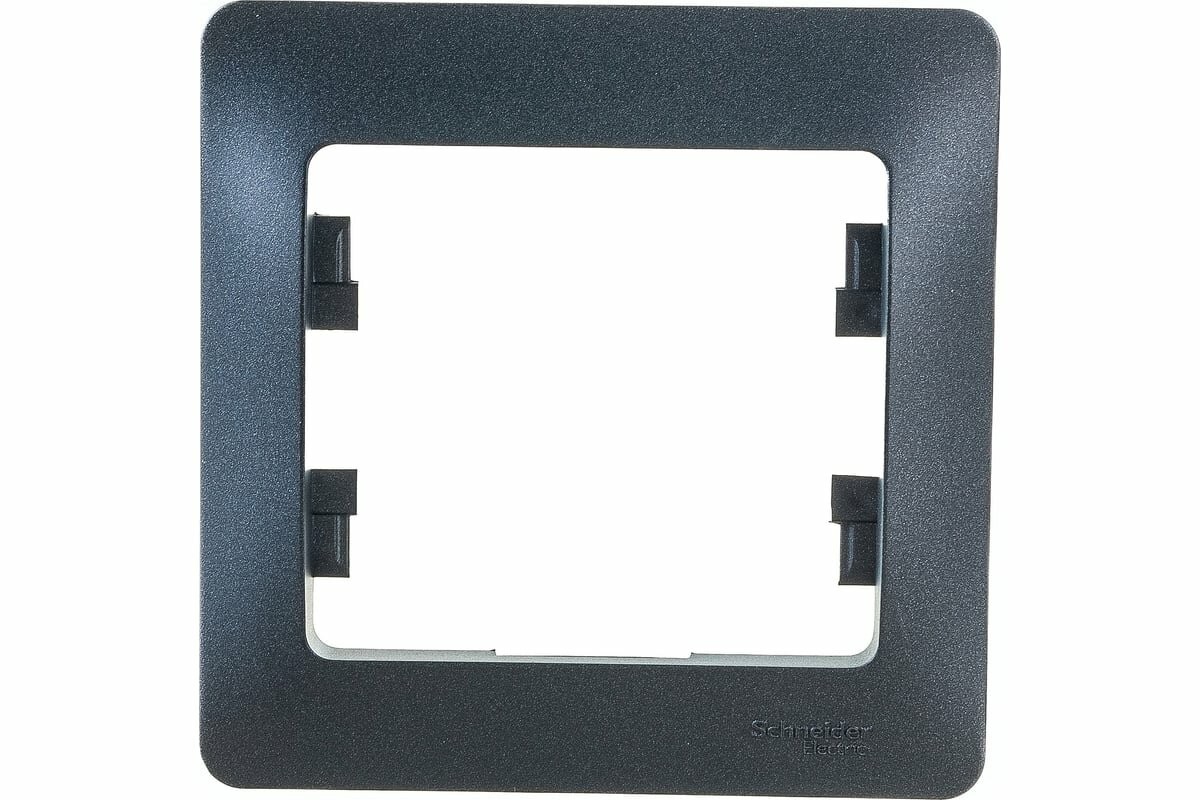 Systeme Electric GLOSSA 1-постовая рамка антрацит GSL000701 для электрических щитов