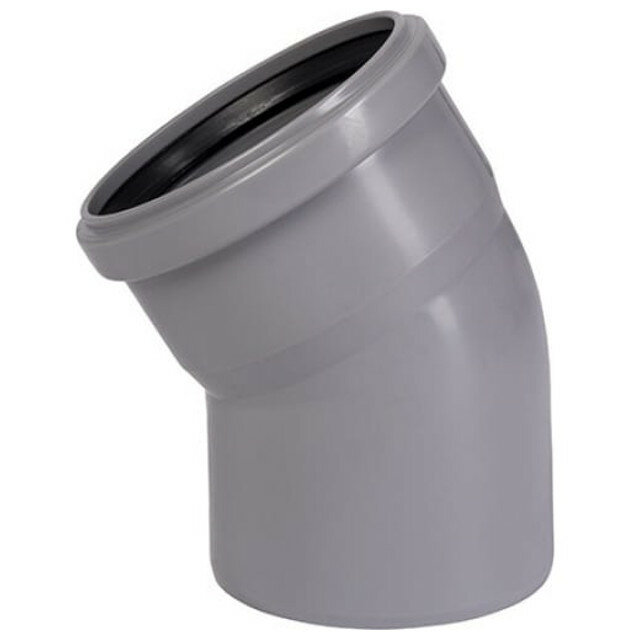 OSTENDORF отвод для внутренней канализации 110 мм угол 30° пластиковый монтажный элемент