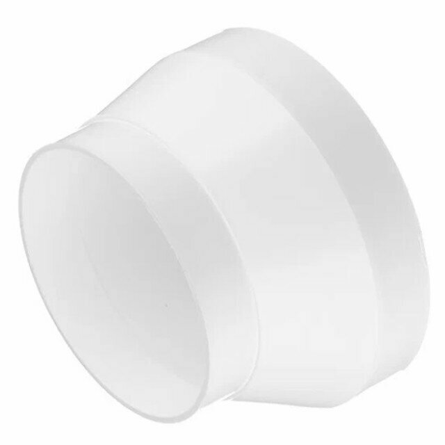 ЭРА соединитель эксцентр 100/125 мм пластиковый белый для крепления труб в водоснабжении