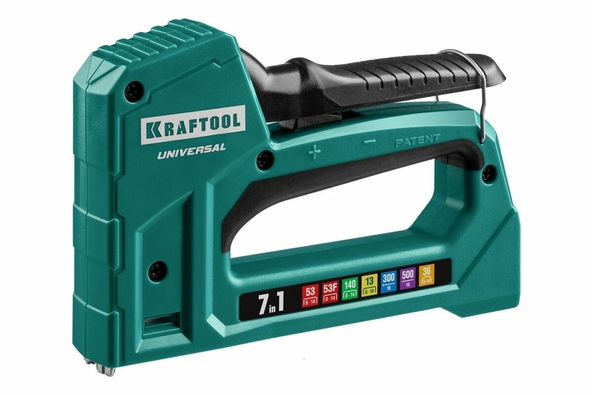 KRAFTOOL Universal 31524 Степлер тип 53(6-14 мм)/140(8-14 мм), 53F, 36/500