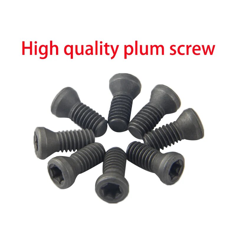 20 шт. M1 M2 M2.5 m3 M4 M4.5 M5 винт quincunx аксессуары для инструментов с ЧПУ отвертка стержень режущая головка винт M2.5, 6mm, High quality screw