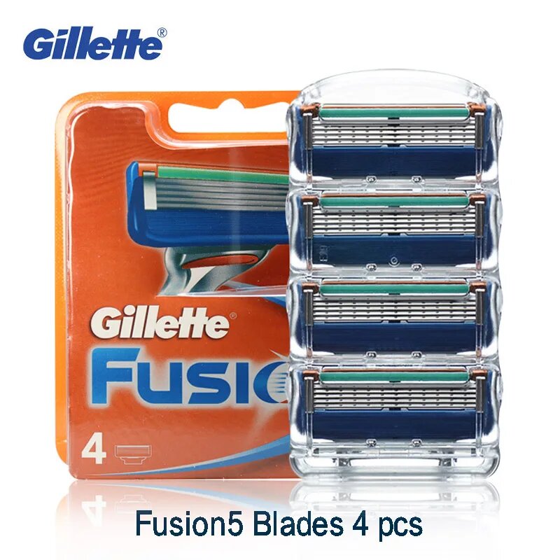 Gillette Fusion5 Лезвия для бритья, 4 шт, Fusion5