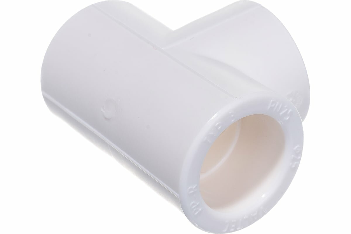 Valtec VTp.731.0.025 тройник PPR 25 мм для водоснабжения и отопления, подключение к трубам