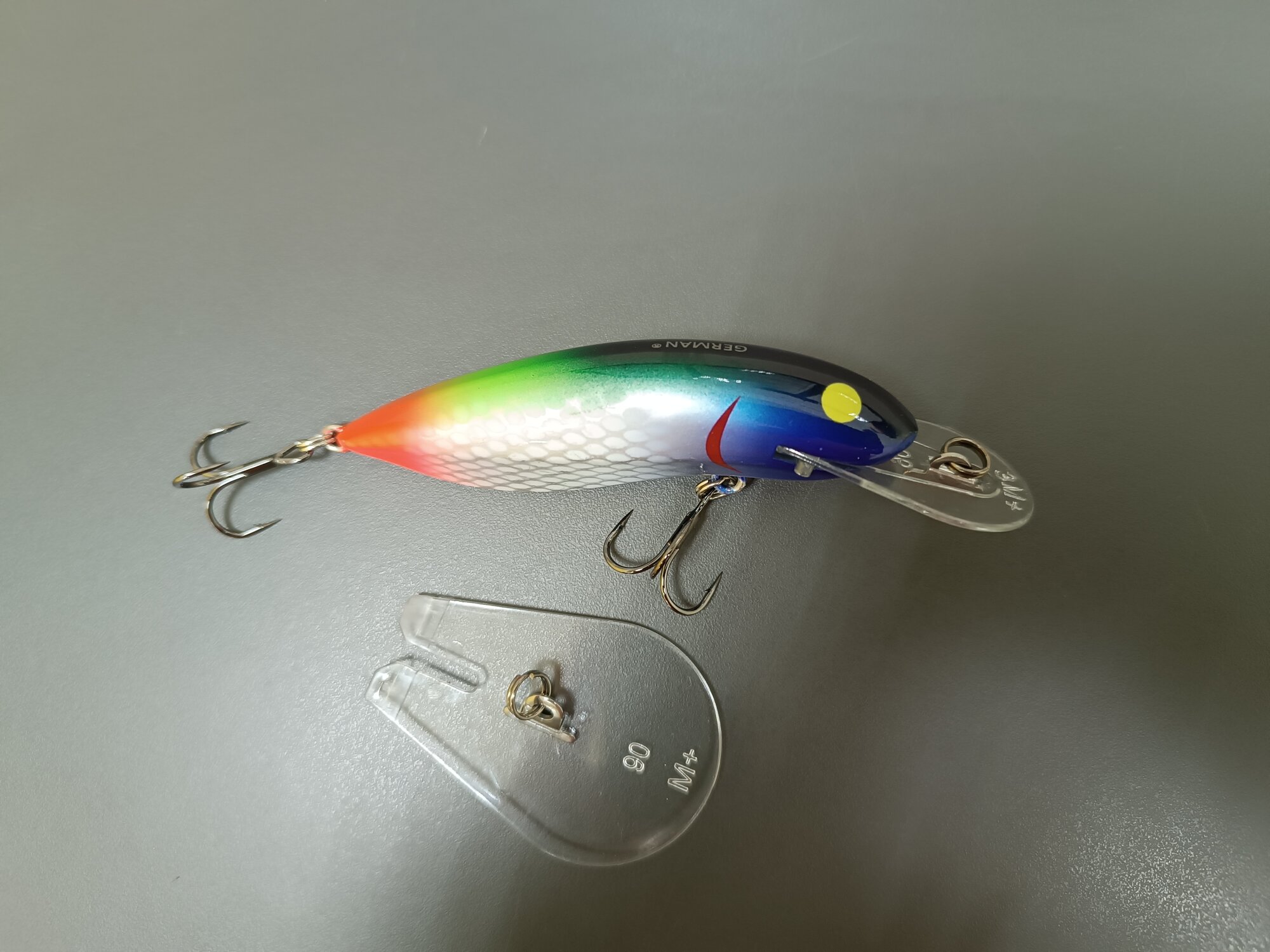 Воблер German Aggressor 85, цвет С285, 85 мм, 12 гр, плавающий, 4 м