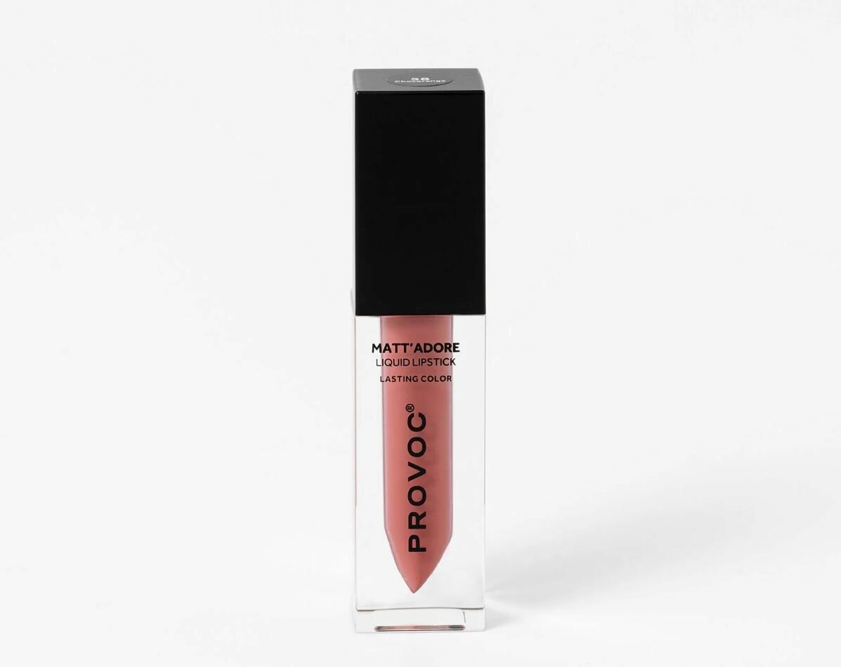 PROVOC, MATTADORE Liguid Lipstick Жидкая помада для губ, матовая, 58 Chocorange