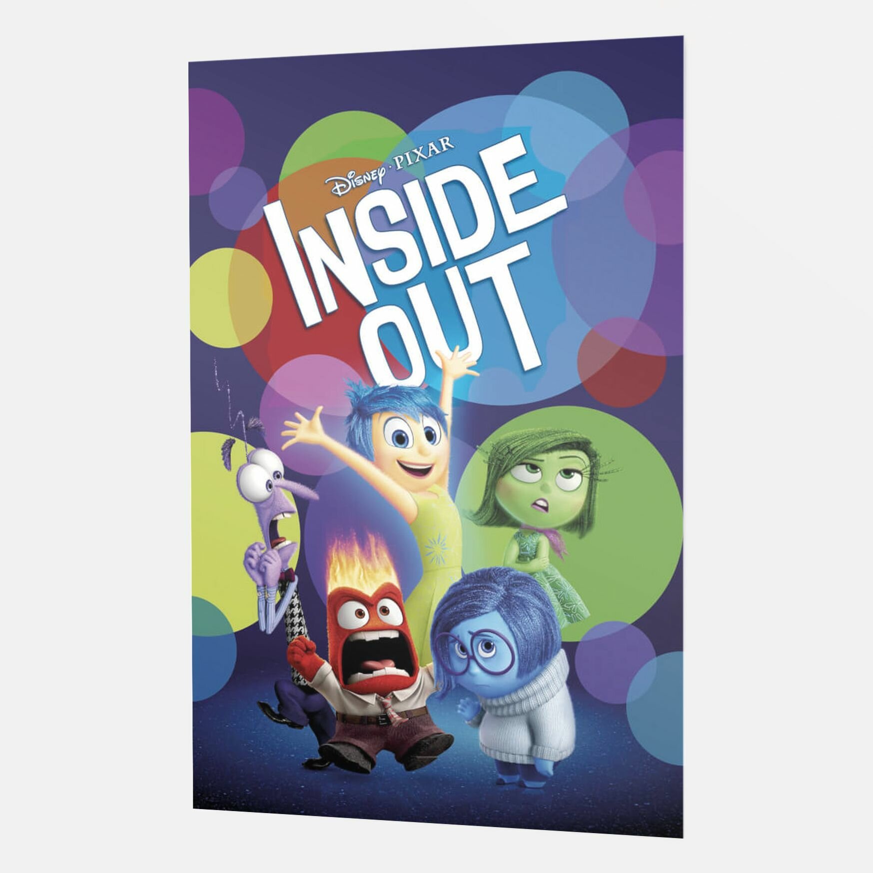 Постер (плакат) по мультфильму Головоломка 40x60 см. от Poster4me