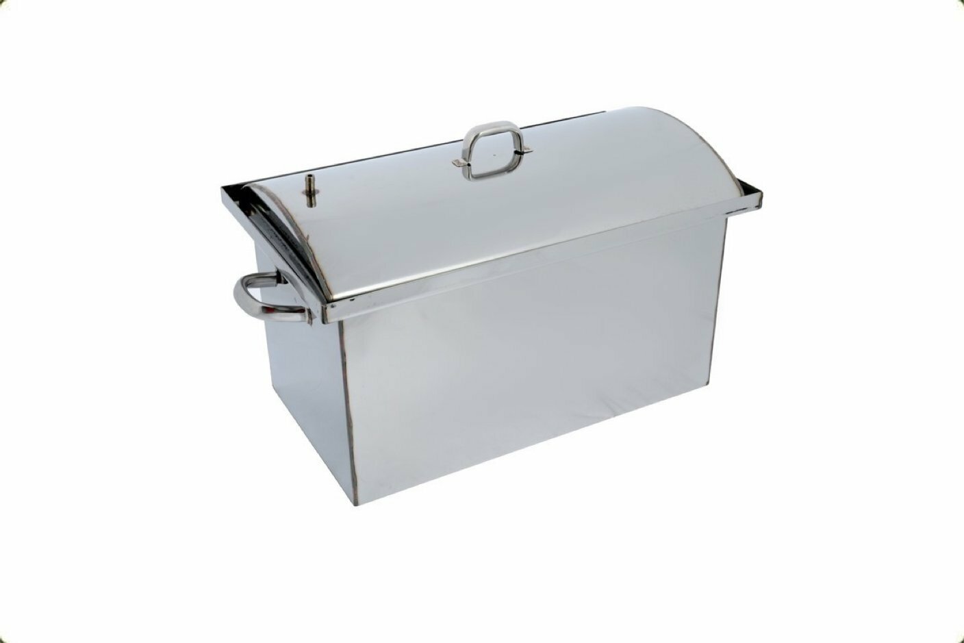 Коптильня из нержавеющей стали с гидрозатвором 450 * 250 * 250 мм