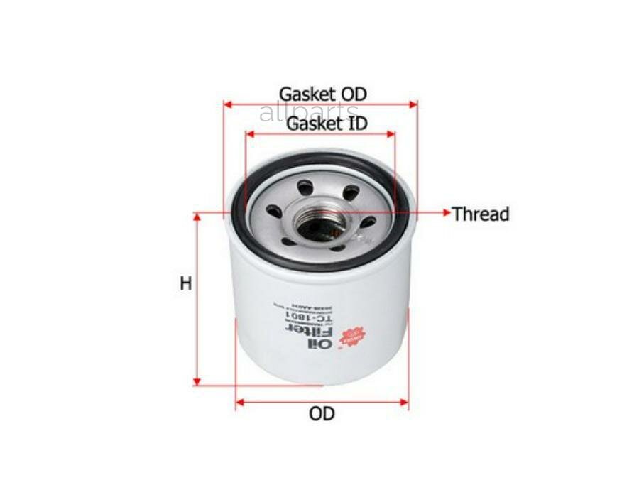 SAKURA TC1801 Sakura Фильтр трансмиссионный TC1801