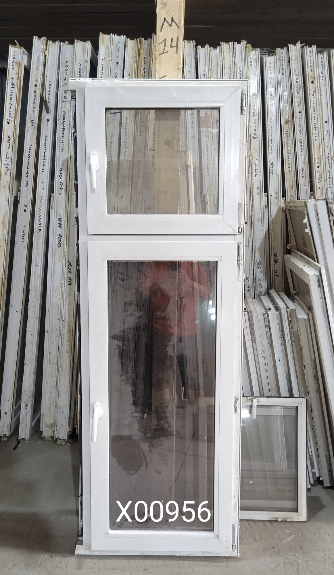 Пластиковое окно Б/У 1760(в)х630(ш)