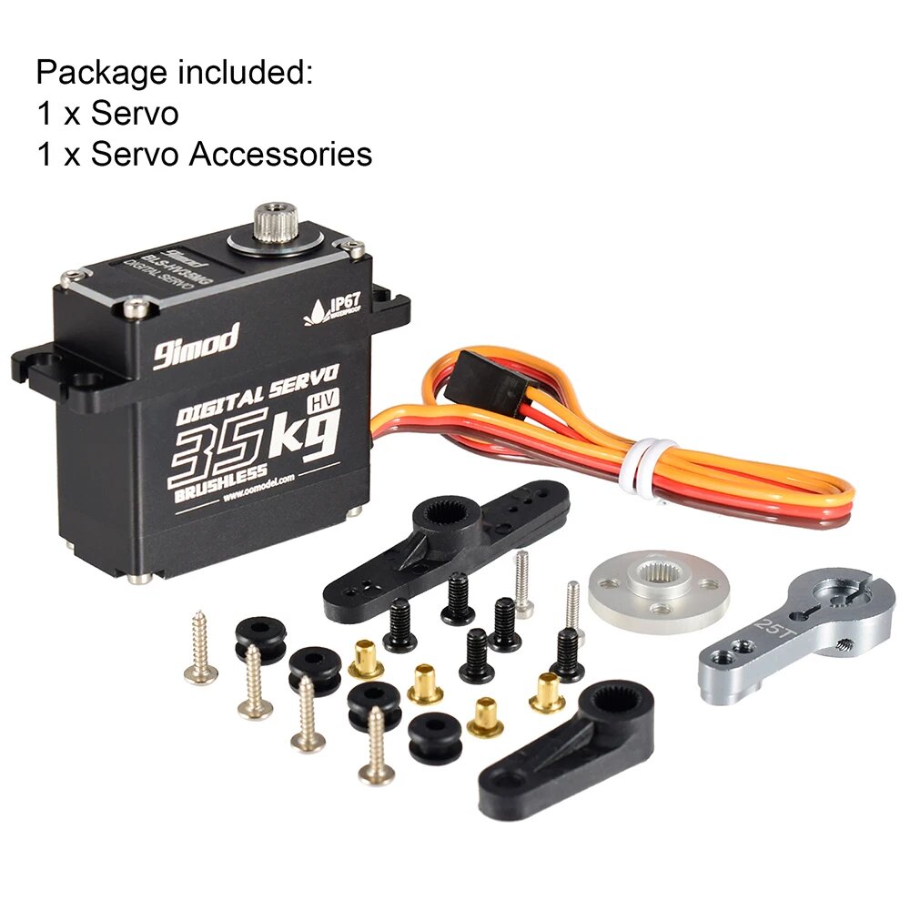 9imod сервопривод BLS-HV35MG 35 кг 1PCS 35KG Servo