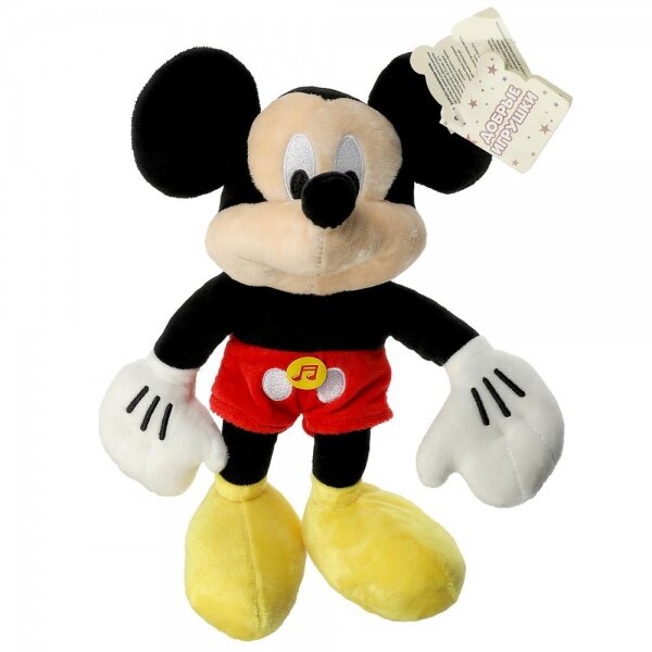 Игрушка мягкая Мышонок, озвучен. 18 см. ИгриКо (ТОП-игрушка) S089211-18 (24)