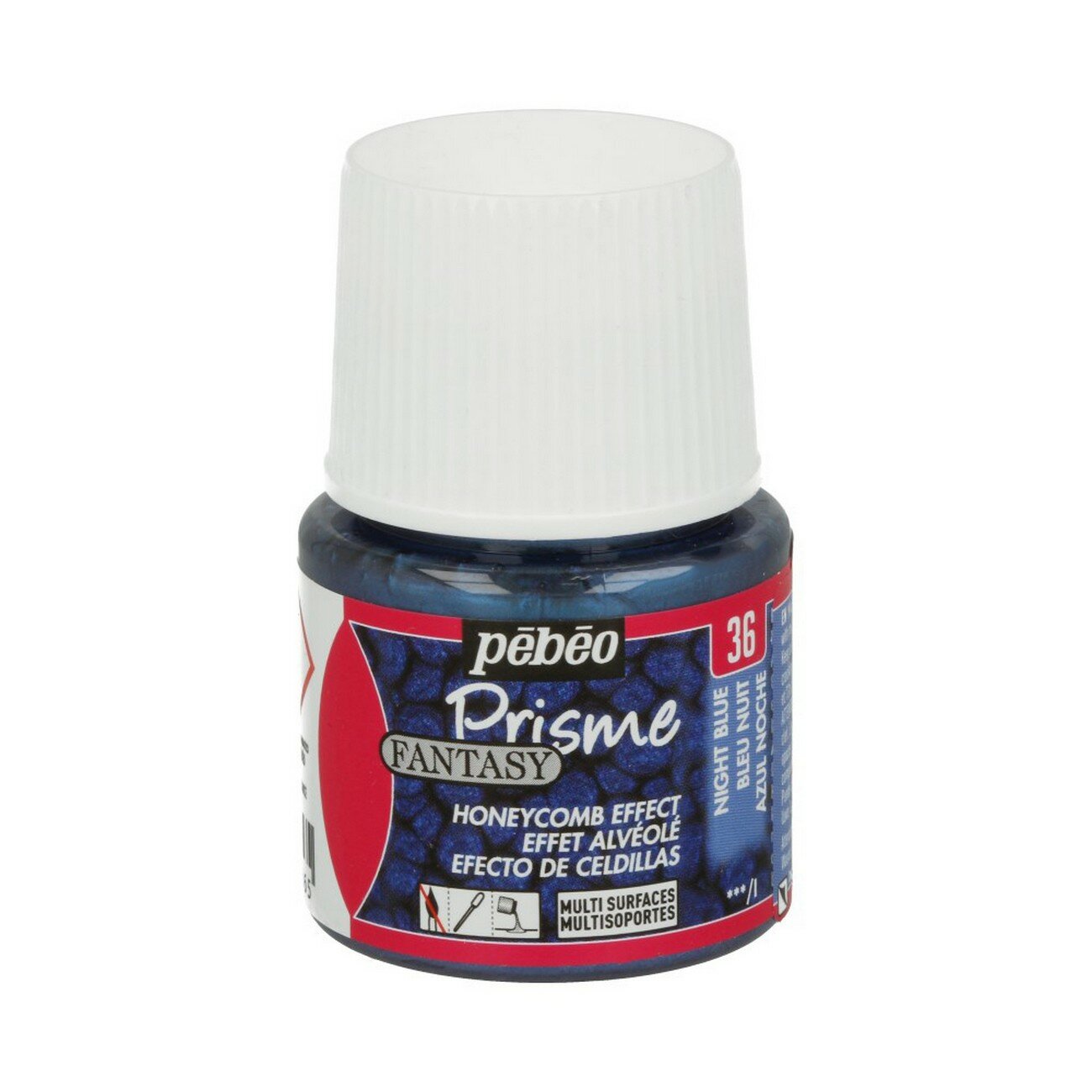 Краска Fantasy Prisme с фактурным эффектом 45 мл цв. темно-синий