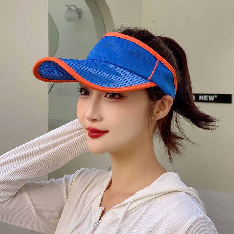 Мягкая и жесткая текстурка JYL Шапка женская летняя для отдыха защита от солнца сетчатая открытая / A-030